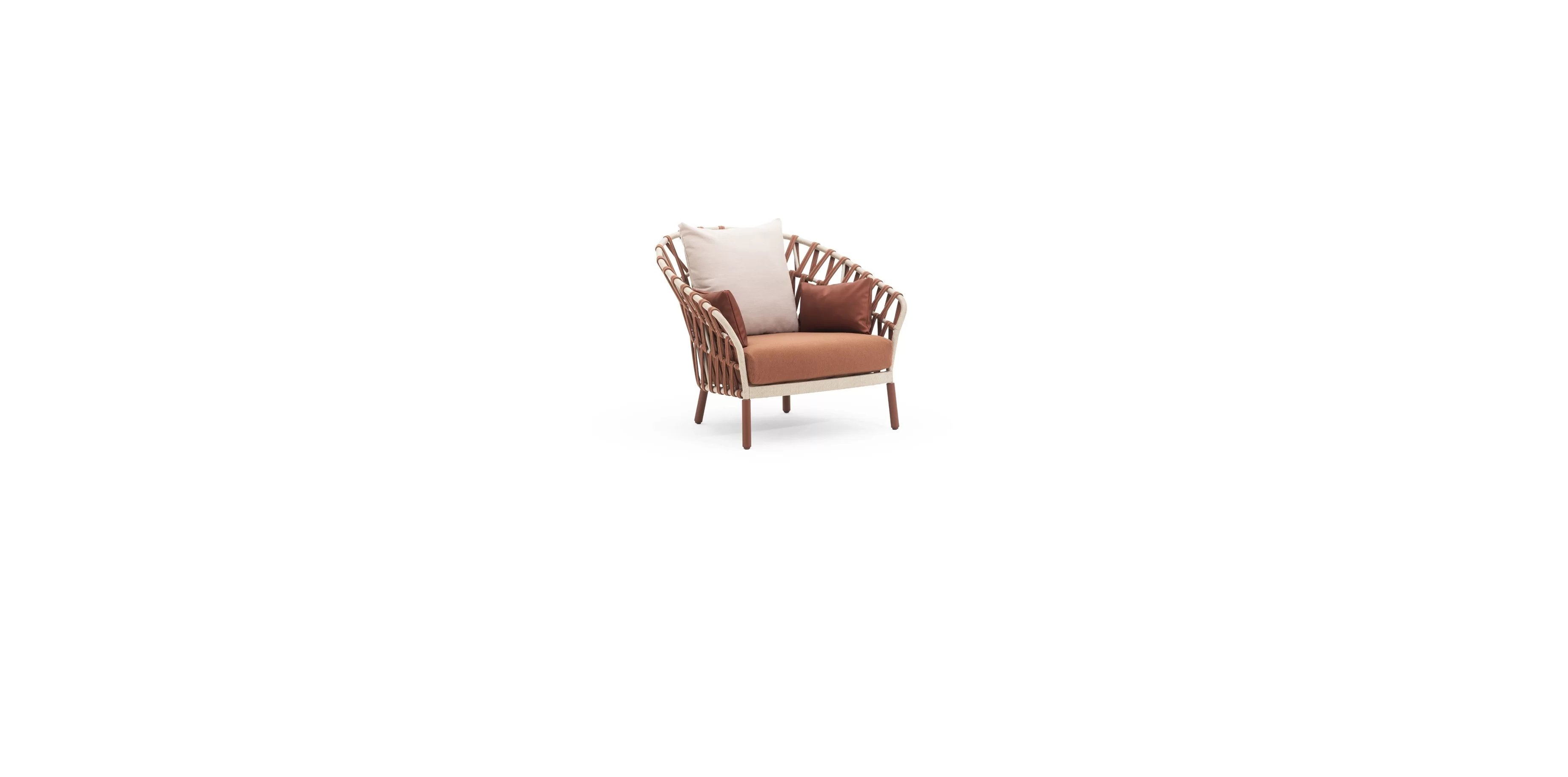 Emma Cross Armchair Varaschin - best price