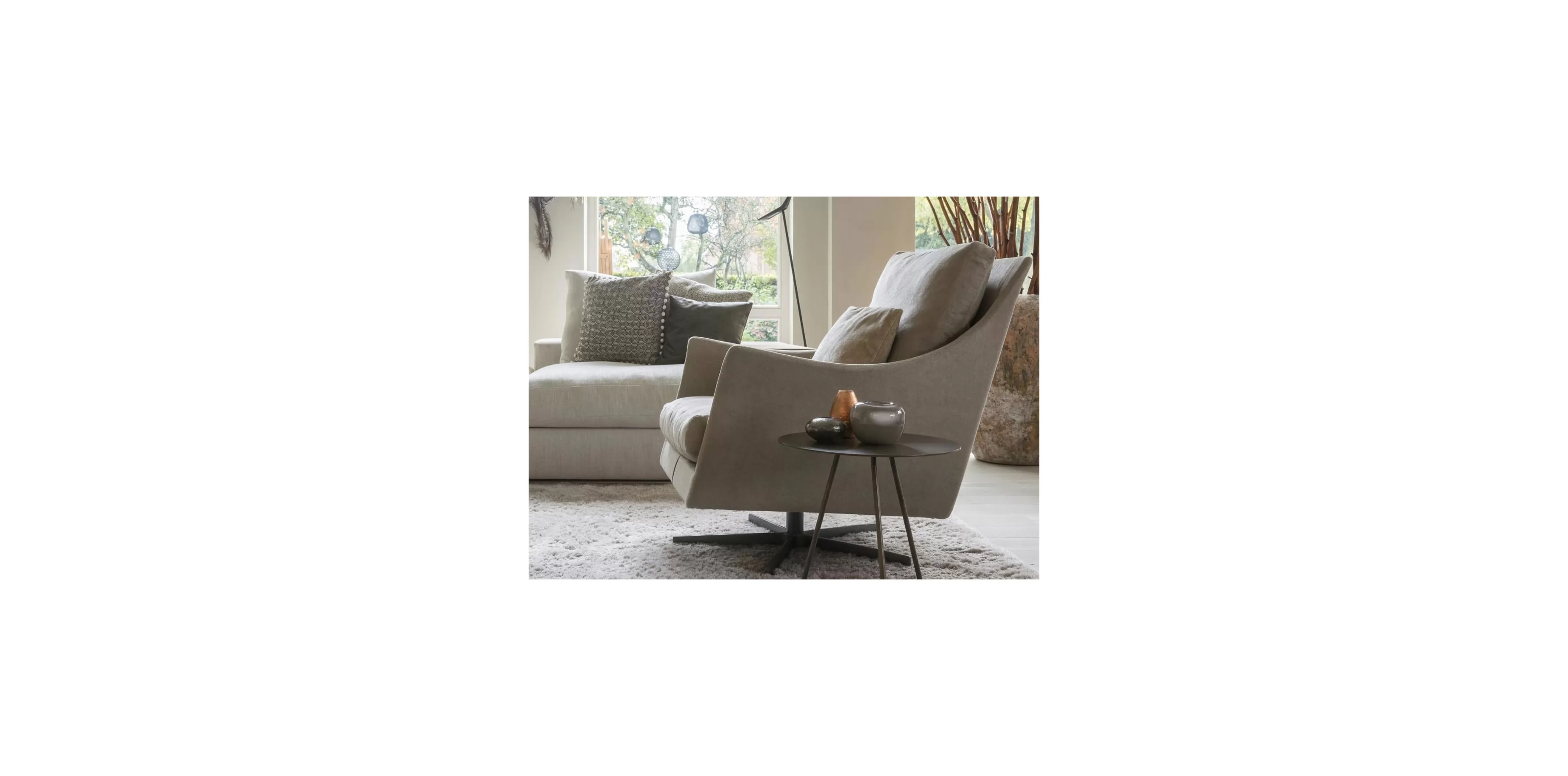 Boss armchair by Flexform on Mobilificio Marchese