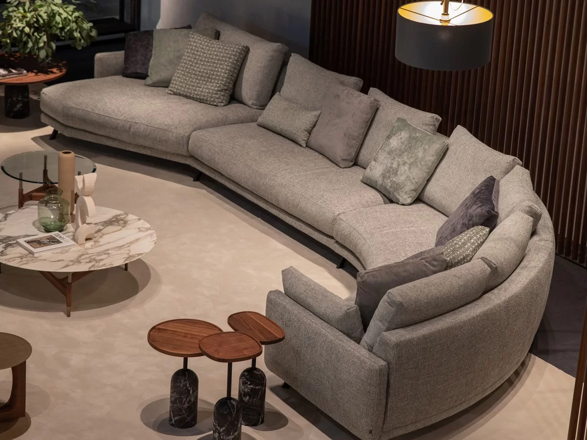 Étienne sofa by Porada: when quality and beauty meet