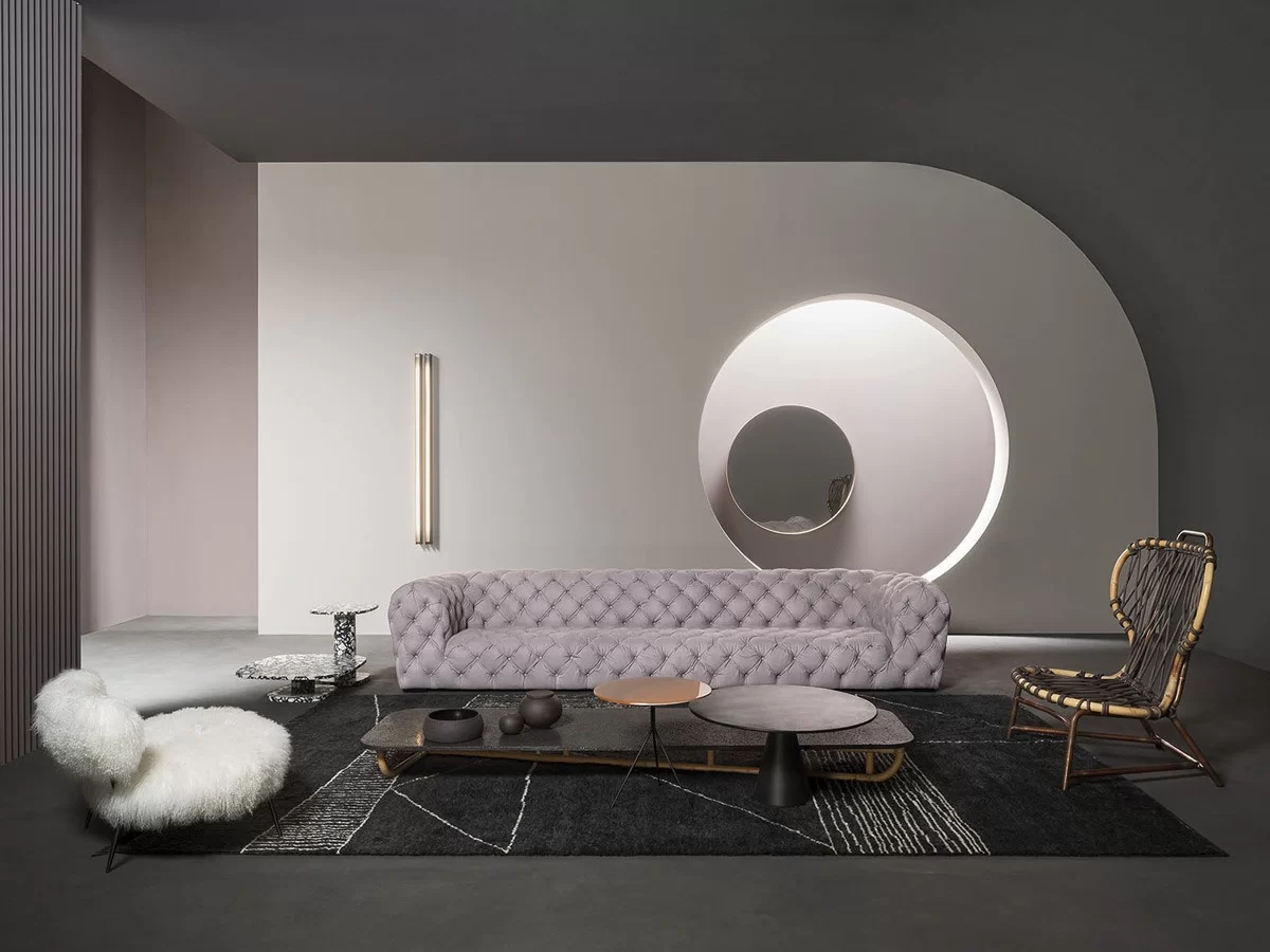 Decorate your home with the Berbère rug by Baxter