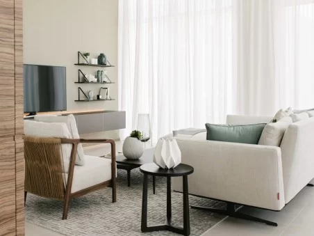 Jiff by Flexform: a single-material coffee table with an inimitable design