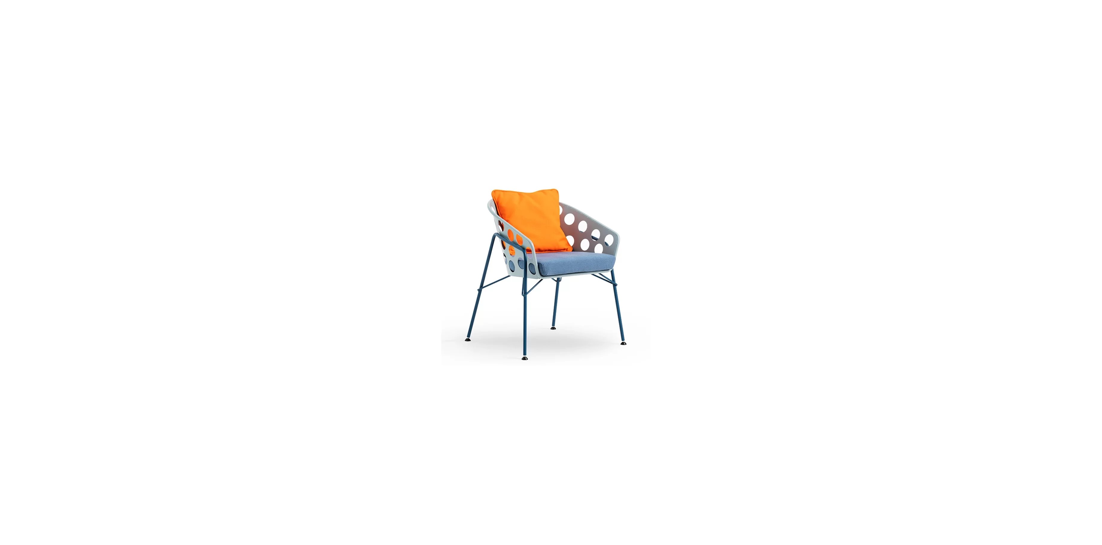 Petit fauteuil Bolle de Midj: mobilier d'extérieur par Paola Navone