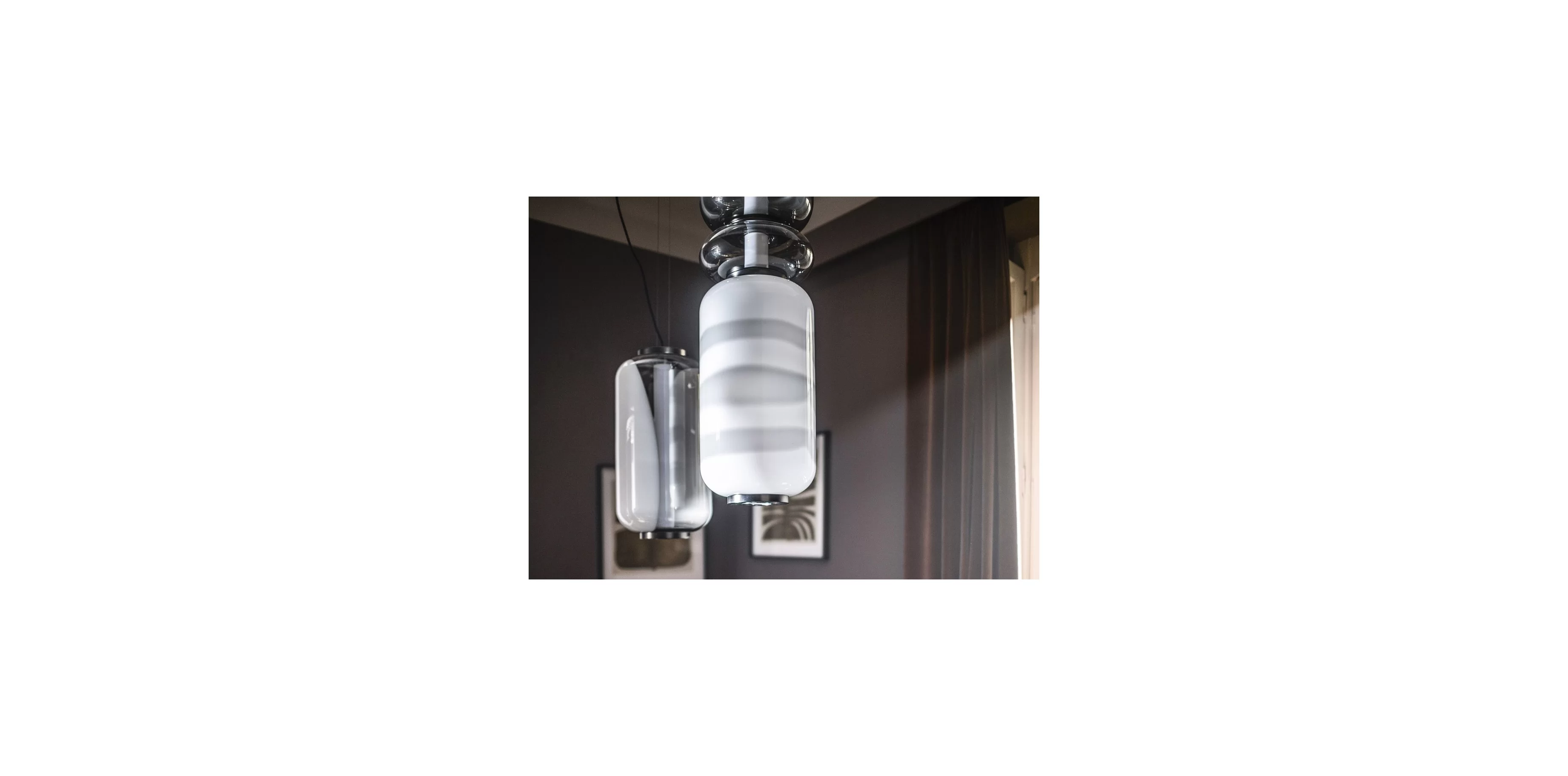 Give your home a special light with the Baxter Haiku lamp