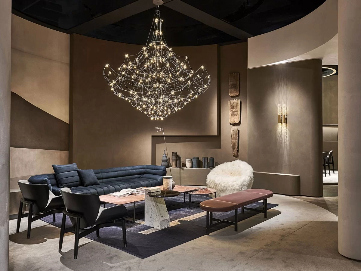 Q2 lamp: impressive design by Baxter