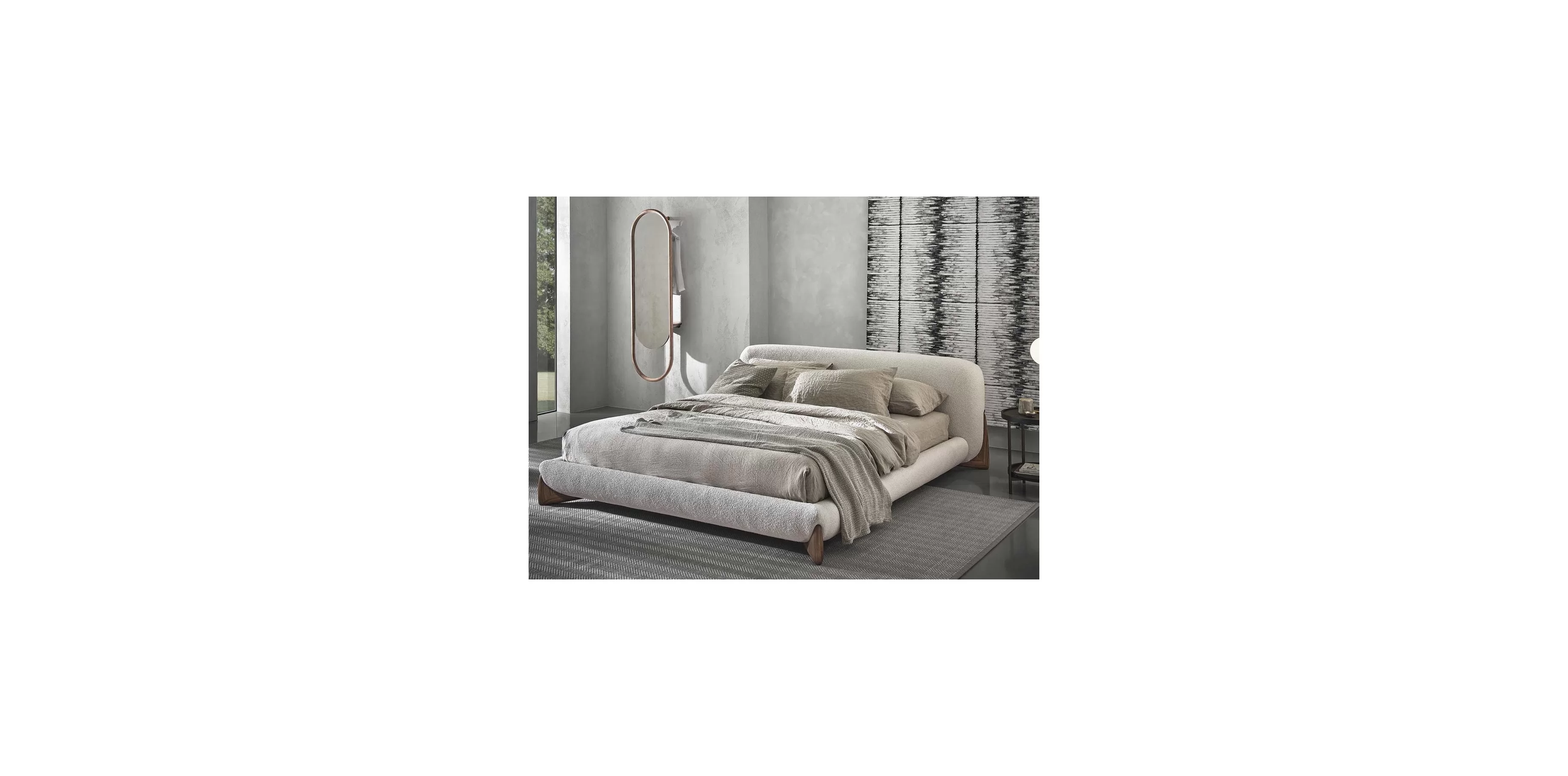 Softbay bed: comfort by Porada Made in Italy