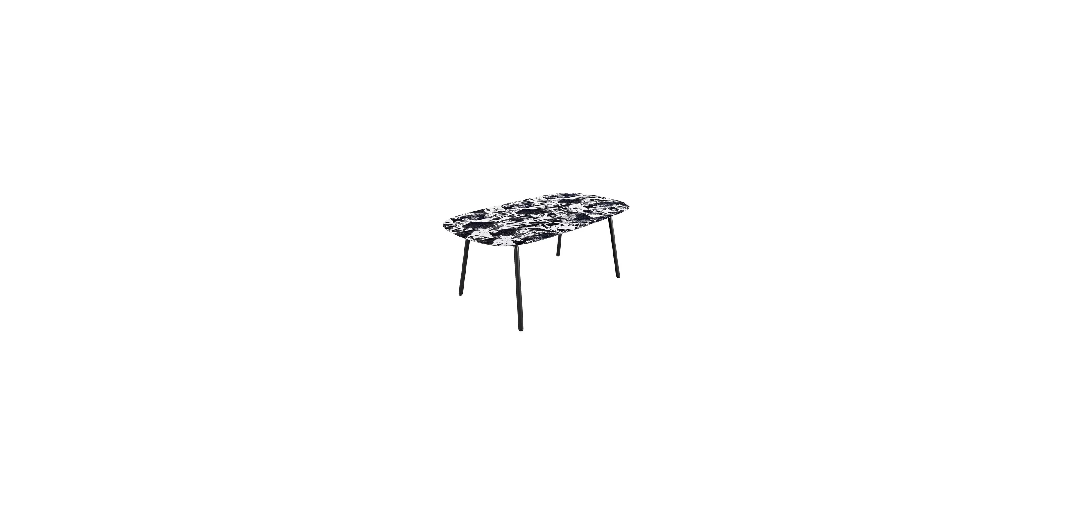 Osé table: new collection 2023 by Liu Jo Living