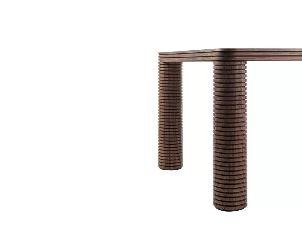Furnish your dining area with the Sansiro table by Porada