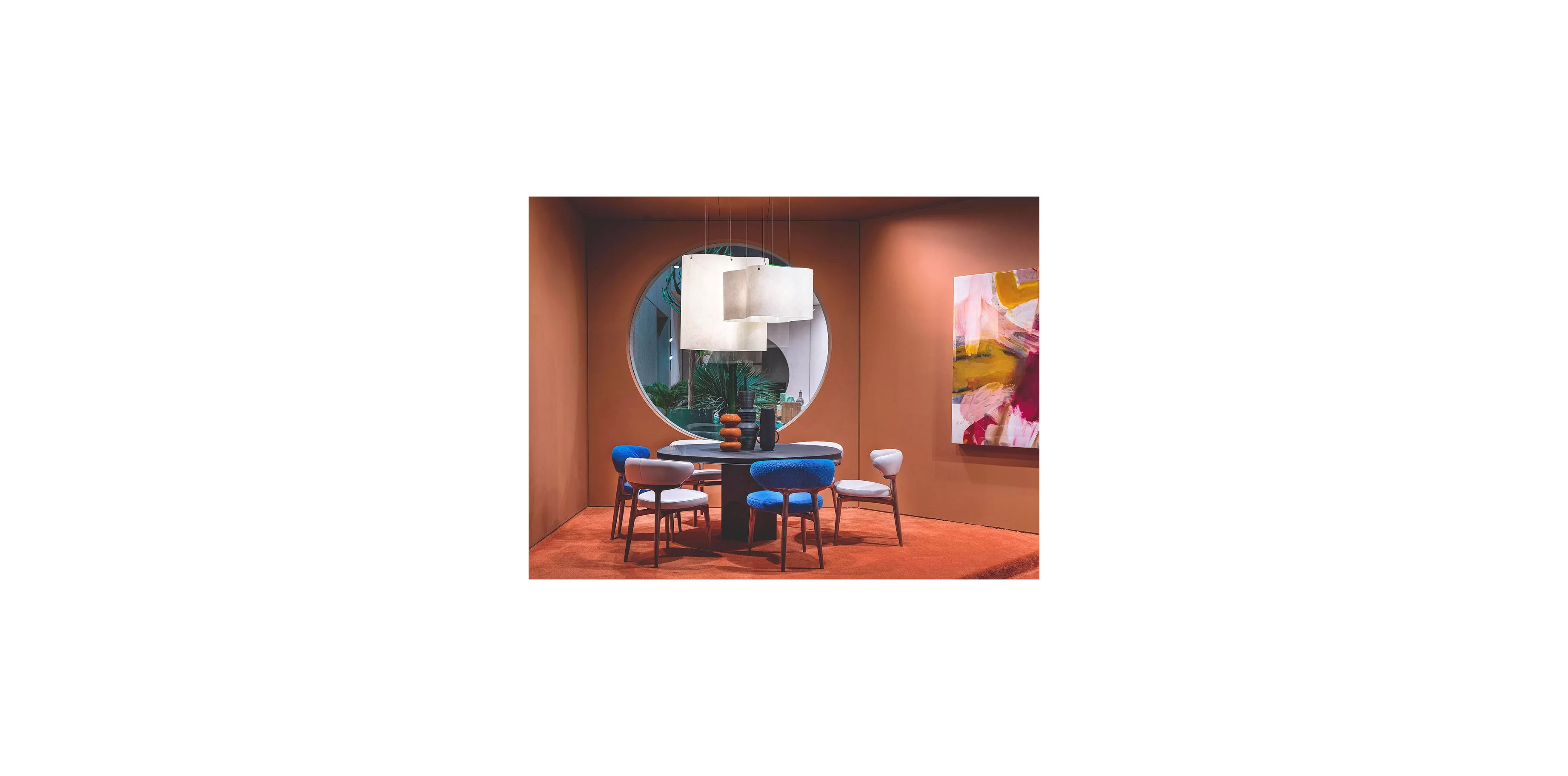 Complete your dining area with the Clotilde chair by Baxter Italy