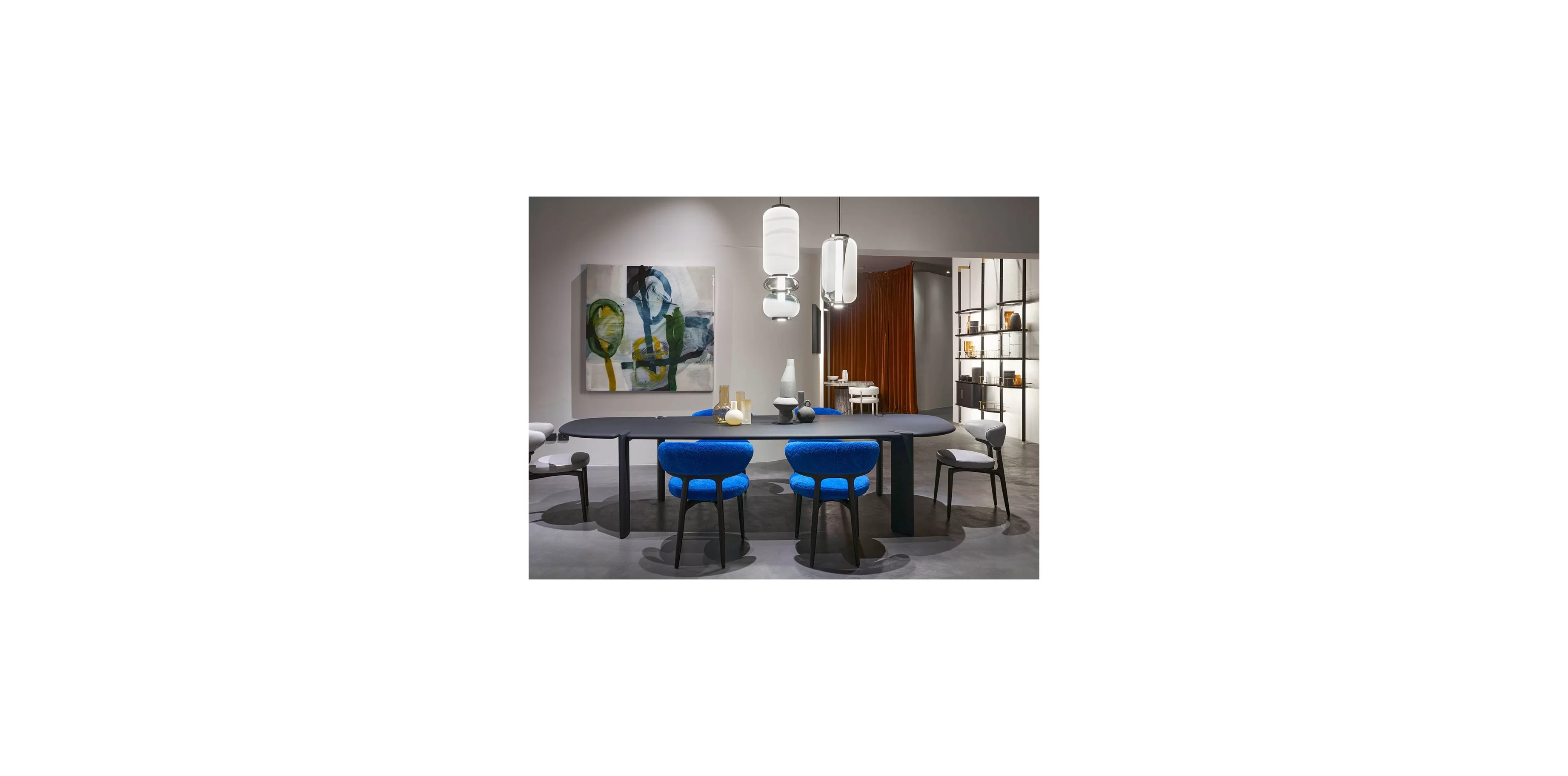 Complete your dining area with the Clotilde chair by Baxter Italy