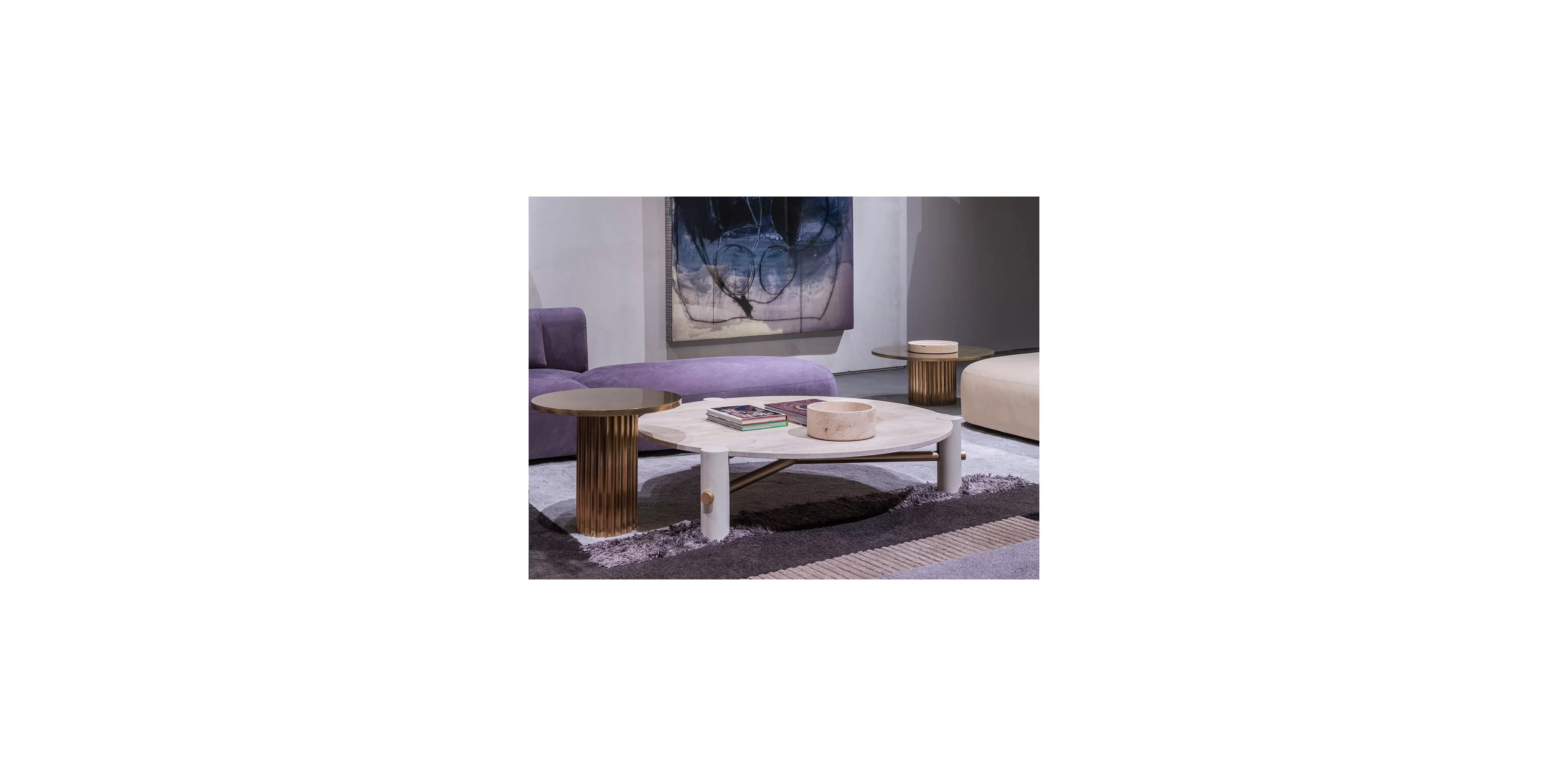 Thalatha coffee table Baxter |Modern and elegant design |Marchese 1930