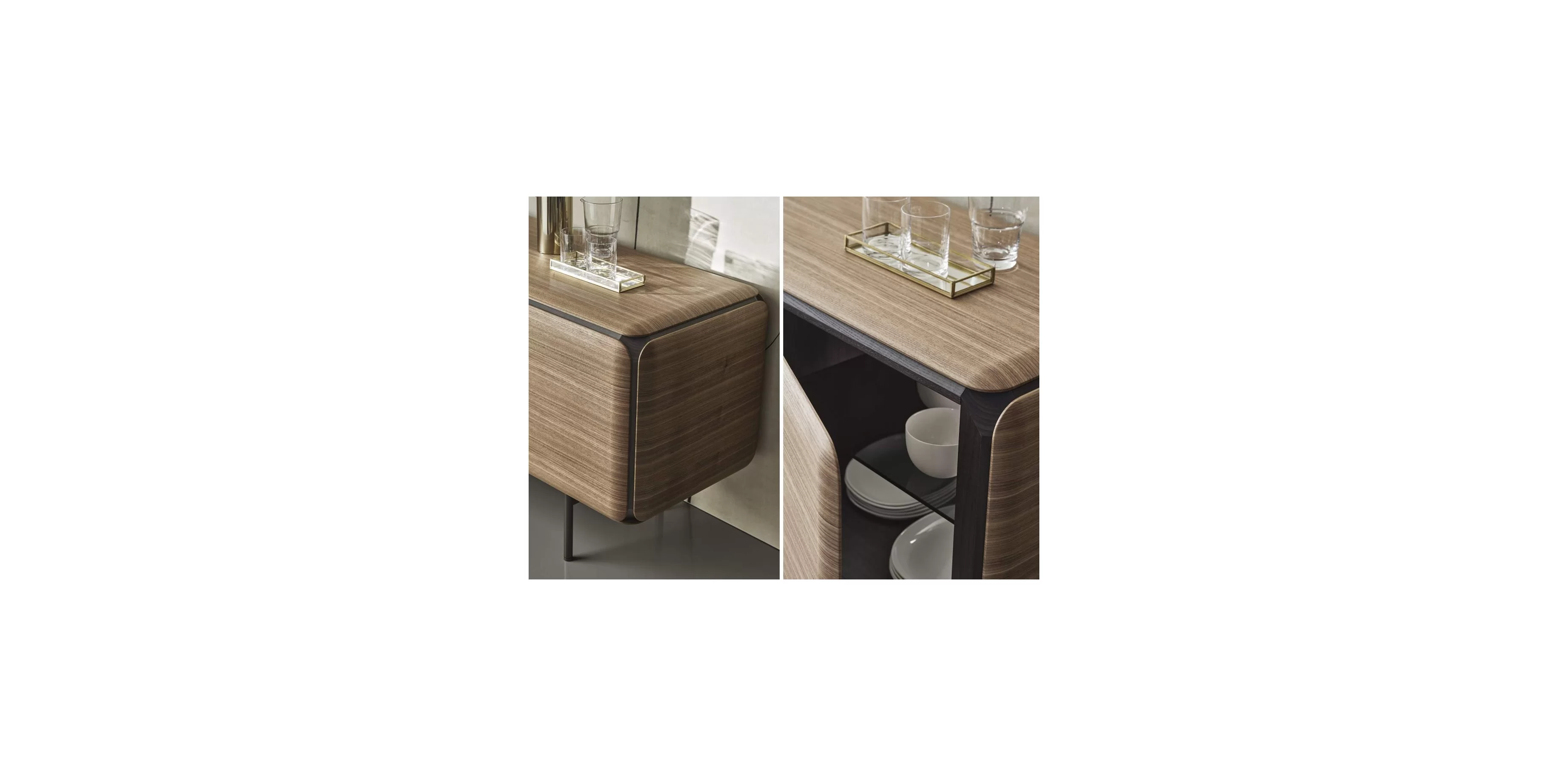 Pebble Sideboard Porada | Neutral and refined design | Mobilificio Marchese