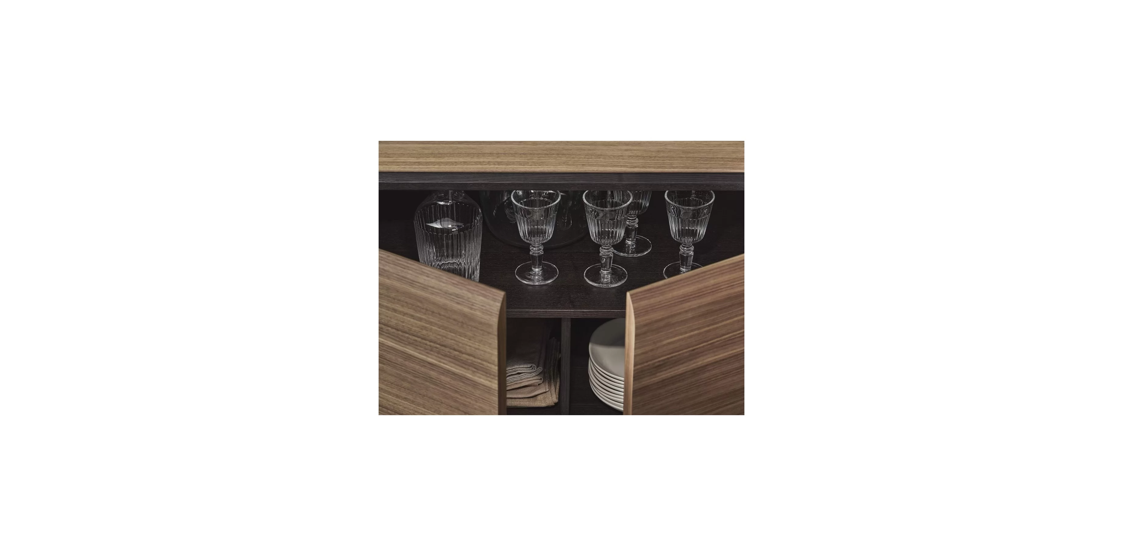 Pebble Sideboard Porada | Neutral and refined design | Mobilificio Marchese