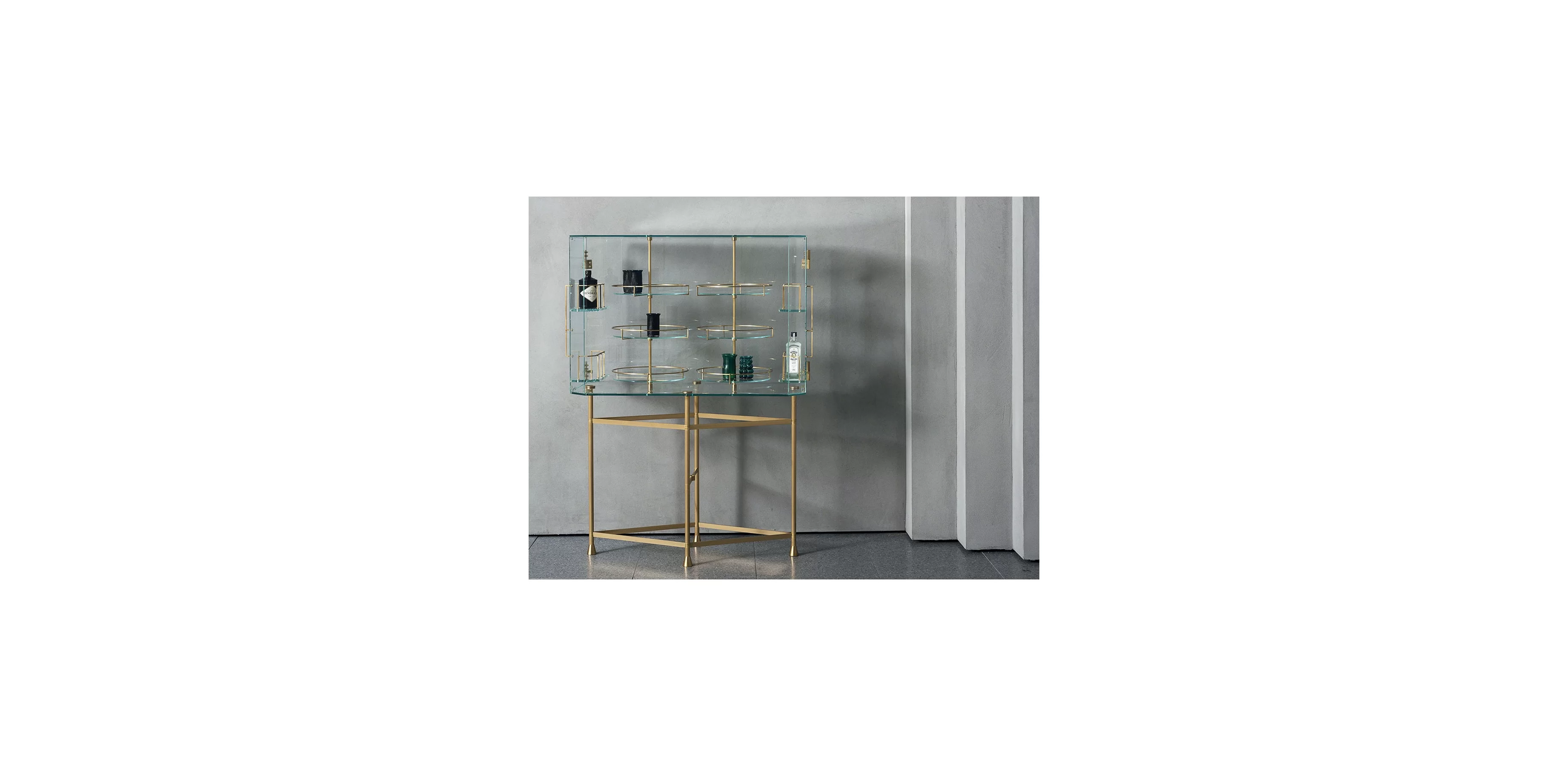 Float Bar Cabinet Baxter | Contemporary Elegance | Marchese 1930
