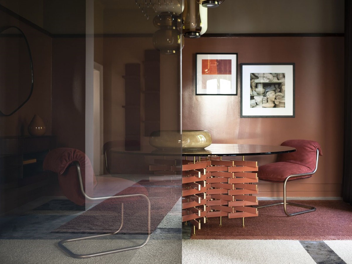 Loom Table Baxter | Salone del Mobile 2024 | Mobilificio Marchese