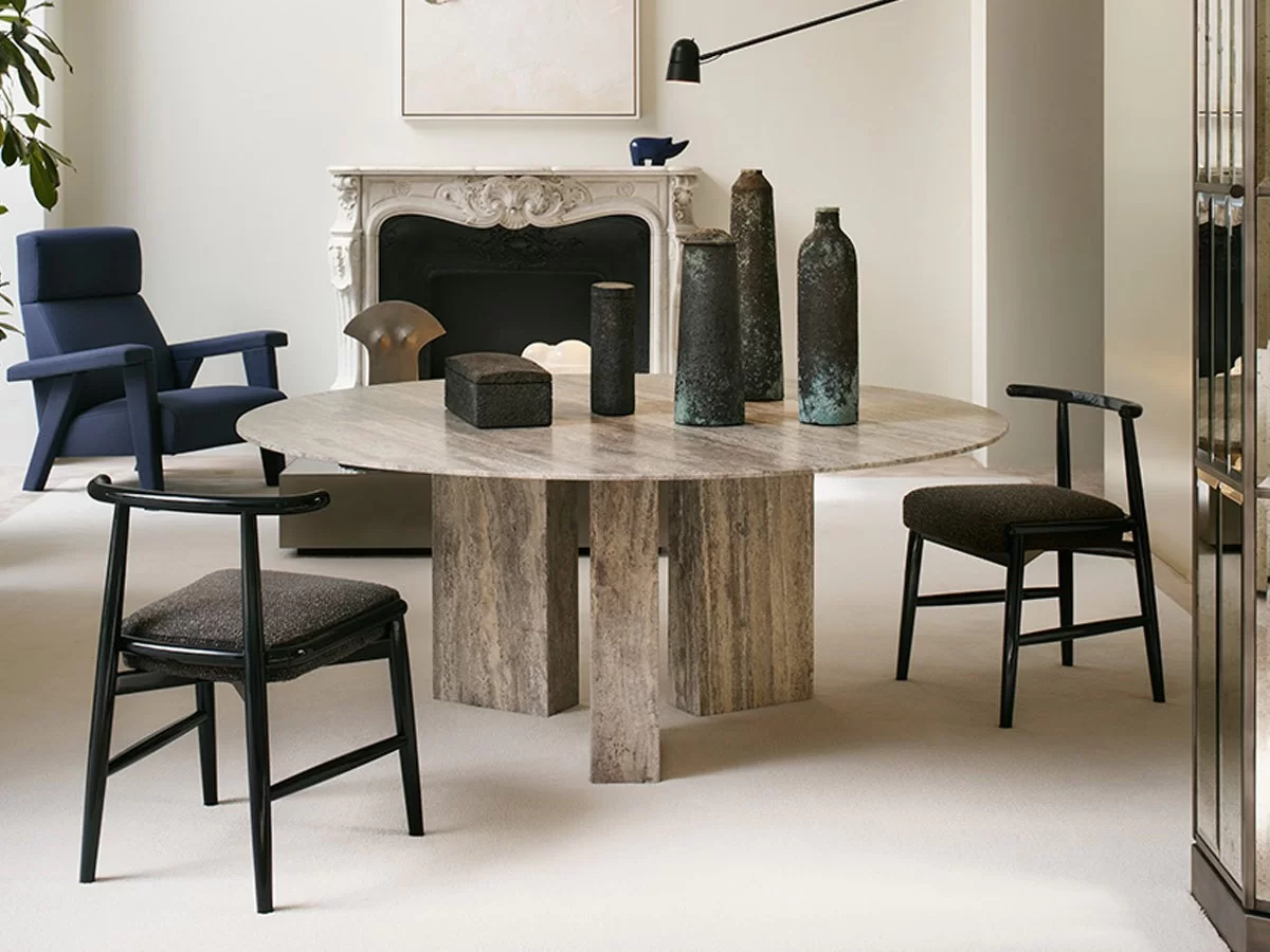 Mesa Plinto Meridiani | Diseño Escultural | Mobilificio Marchese