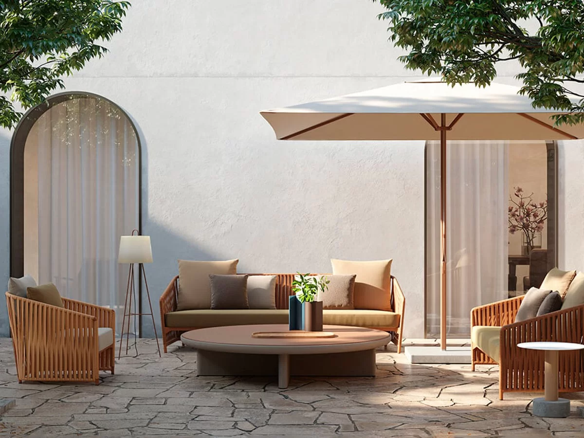 Bitta Lounge Daybed Kettal | Outdoor Furniture | Marchese 1930