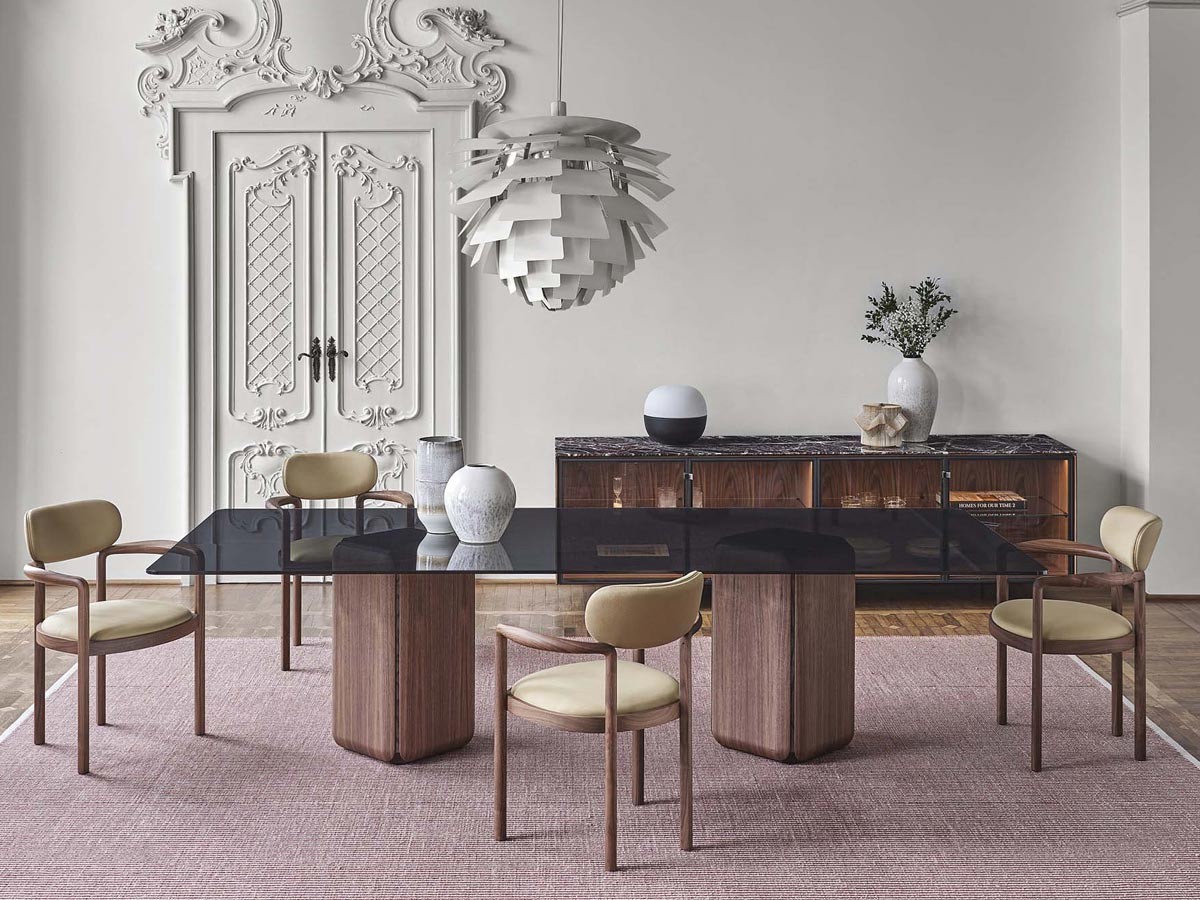 Bay Porada table | Made in Italy design| Mobilificio Marchese