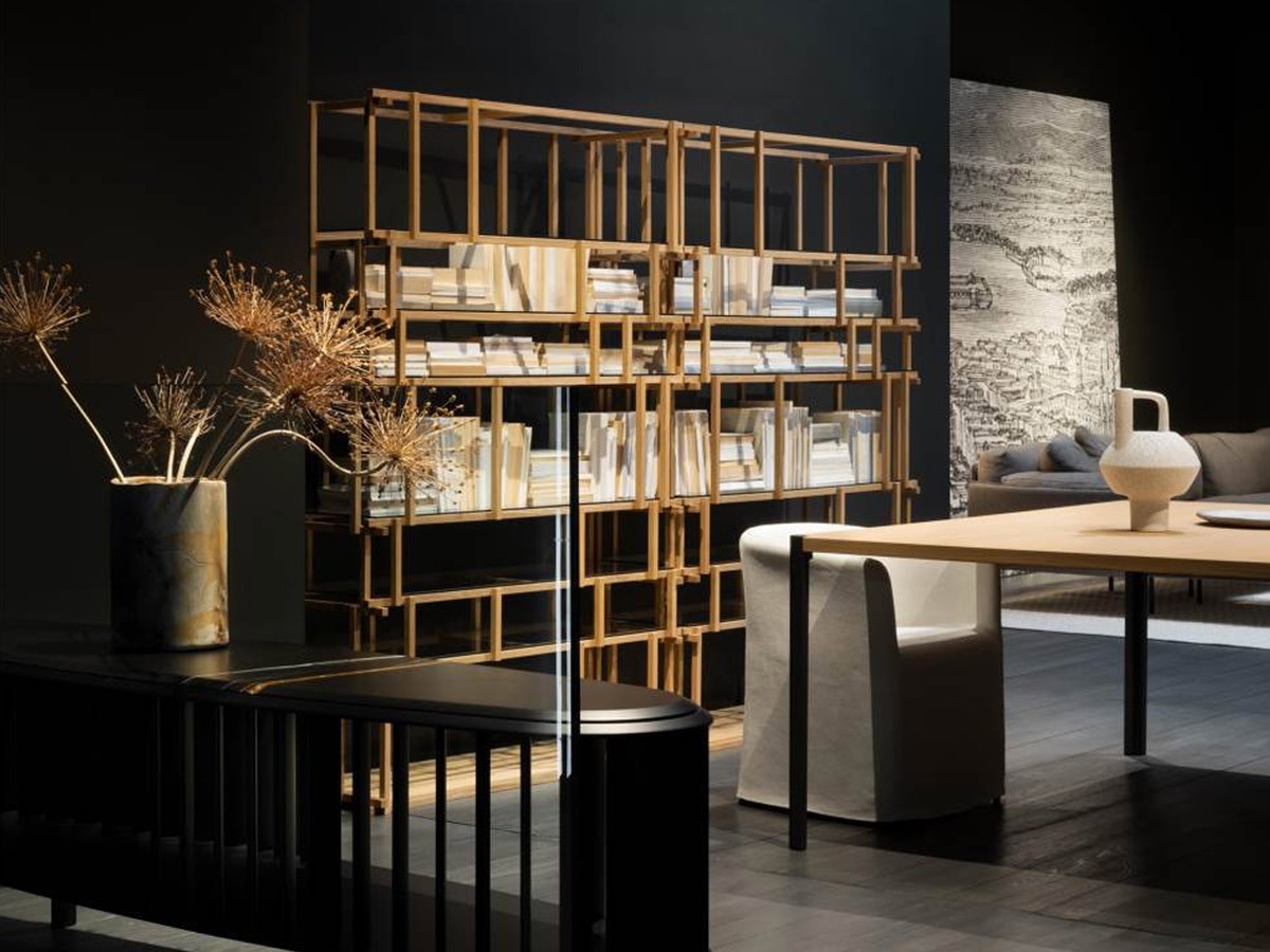 Off Cut Bookcase Living Divani | Unique design | Mobilificio Marchese