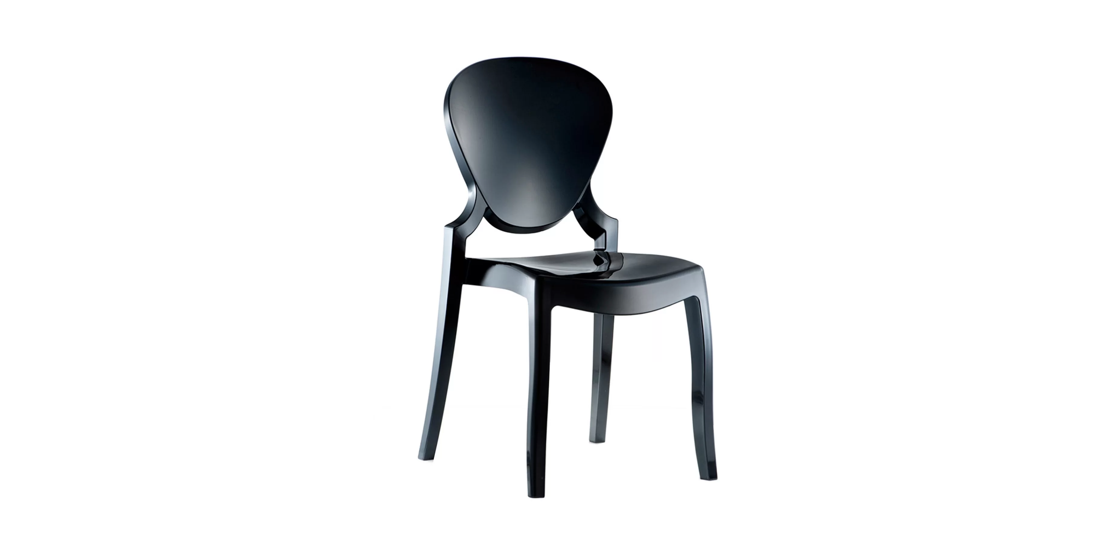 Queen chair made in Italy by Pedrali
