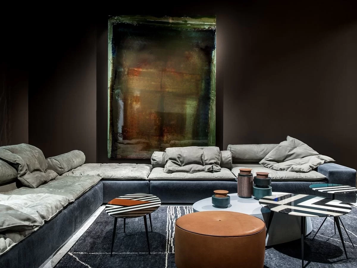 Диван miami roll baxter - 81 фото