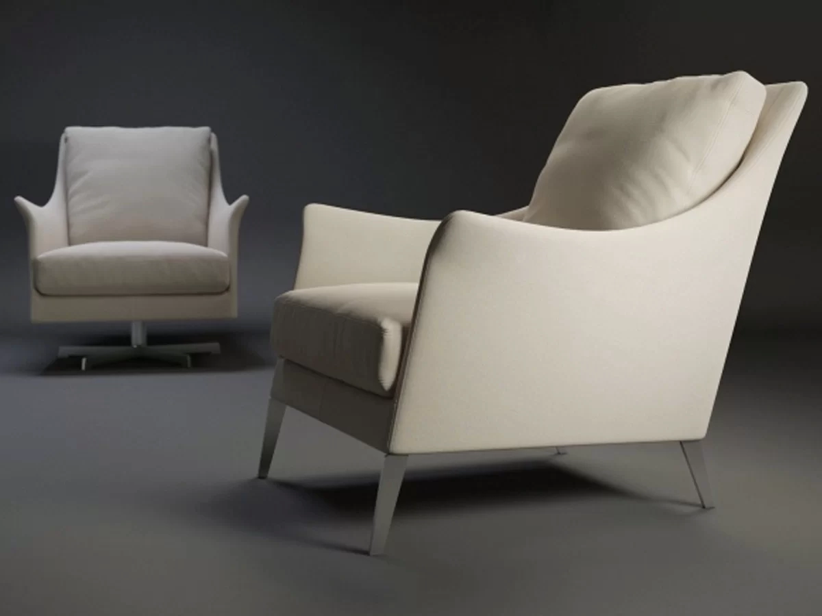 Boss armchair by Flexform on Mobilificio Marchese