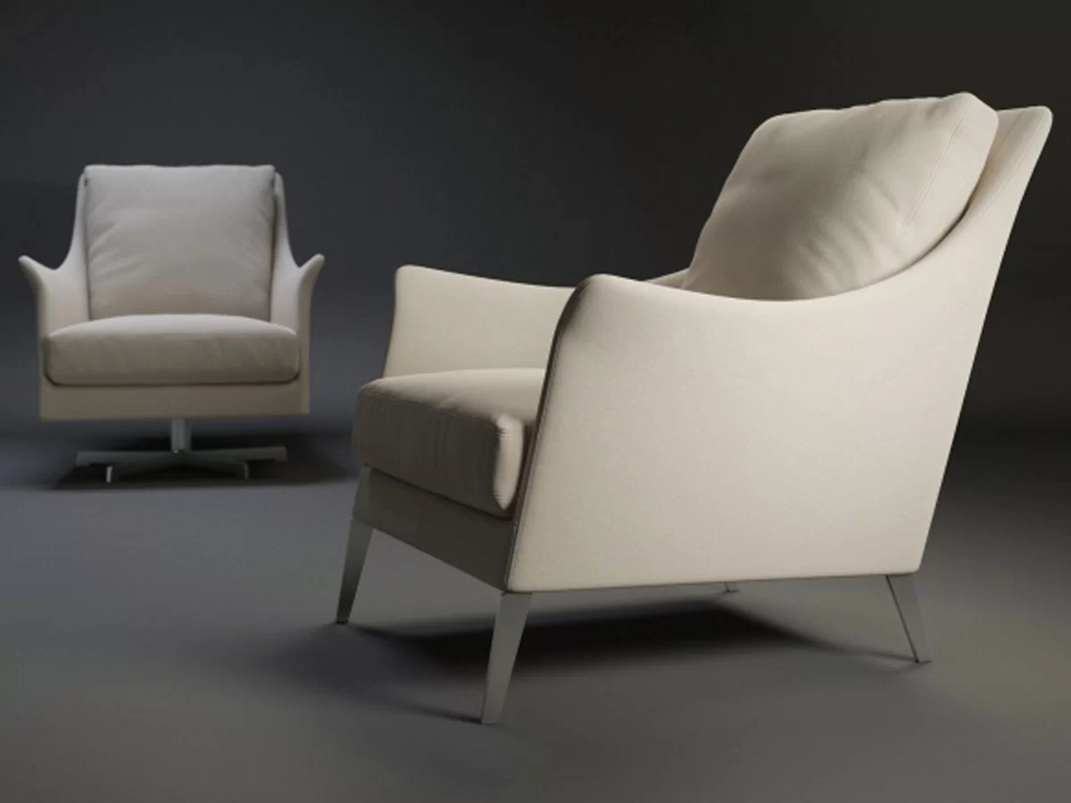 Fauteuil Boss de Flexform sur Mobilificio Marchese