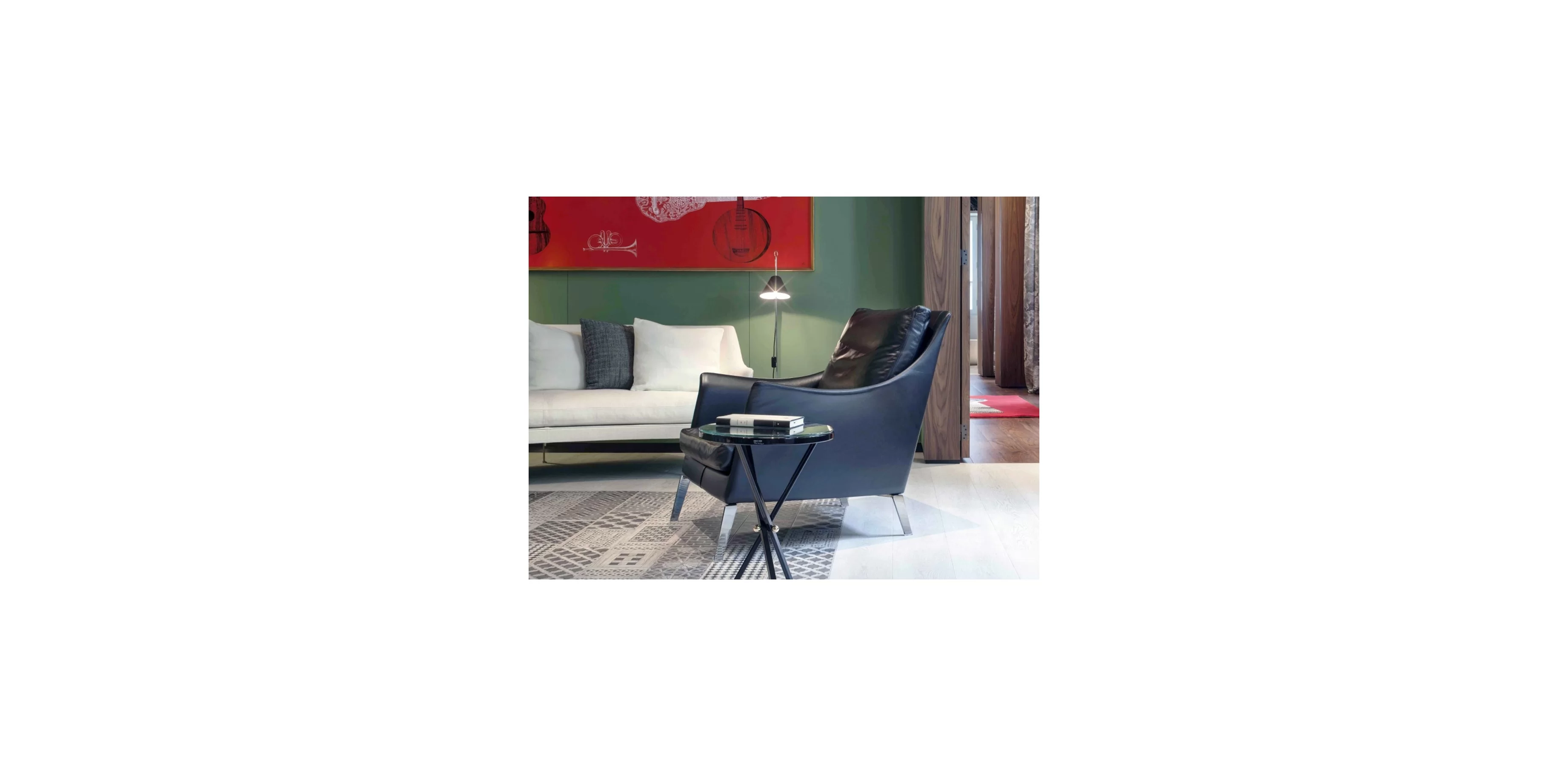 Boss armchair by Flexform on Mobilificio Marchese