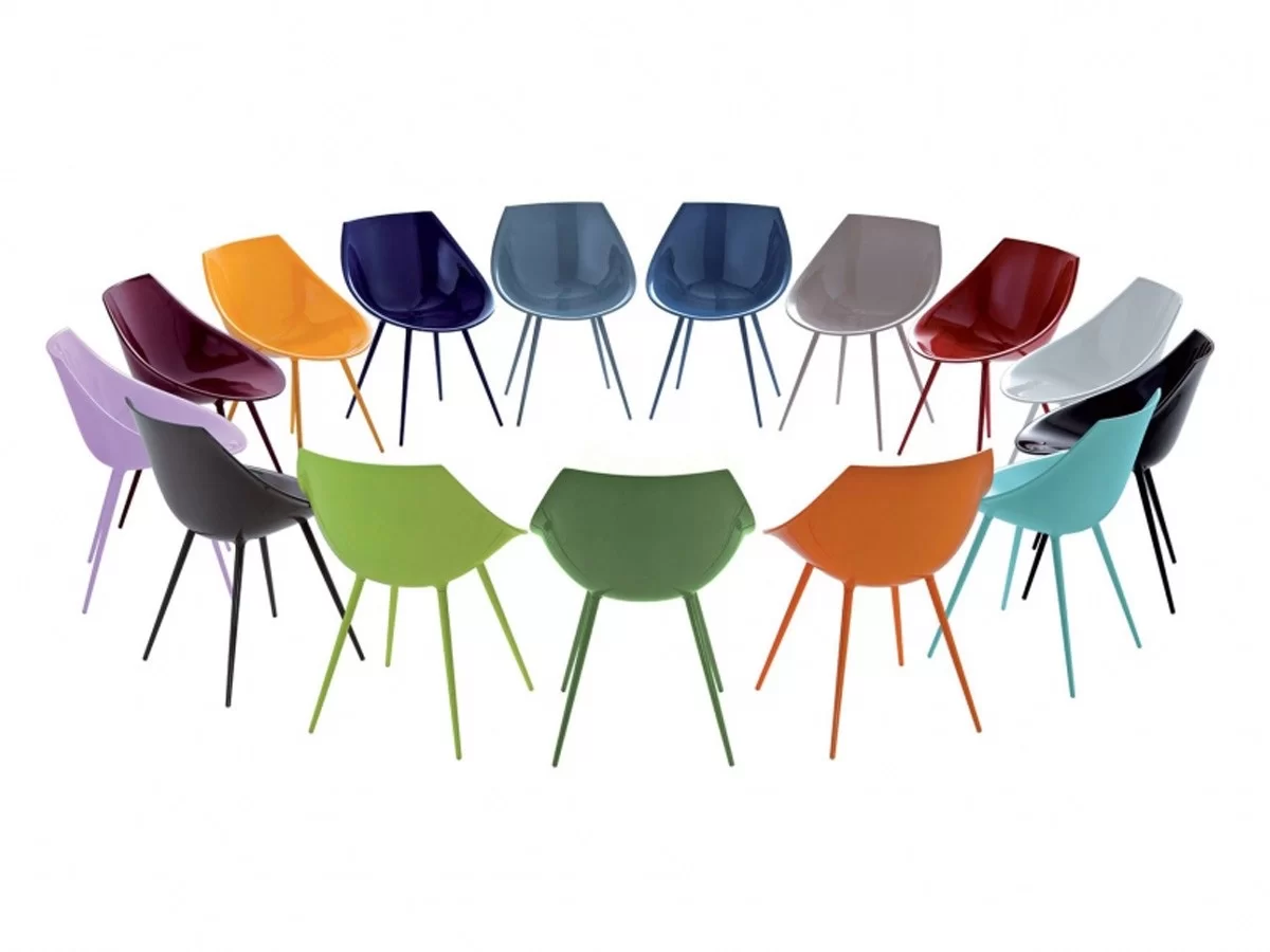 Driade Lagò chair: colourful ways to express yourself