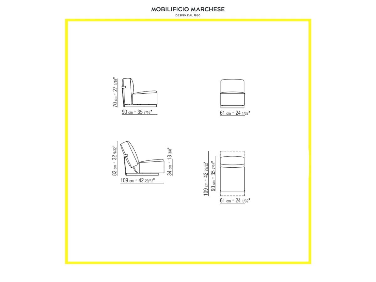 ABCD Poltrona Flexform