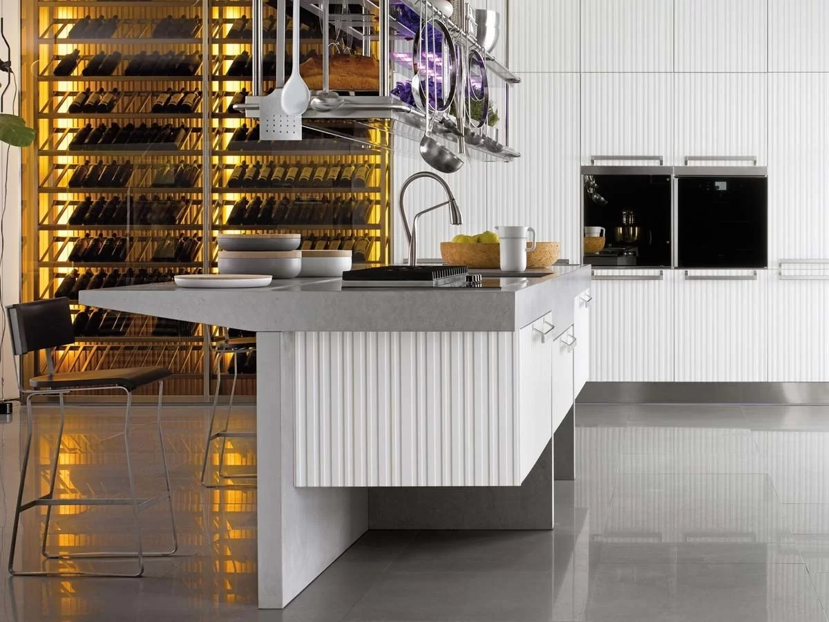 Arclinea Lignum et Lapis kitchen.