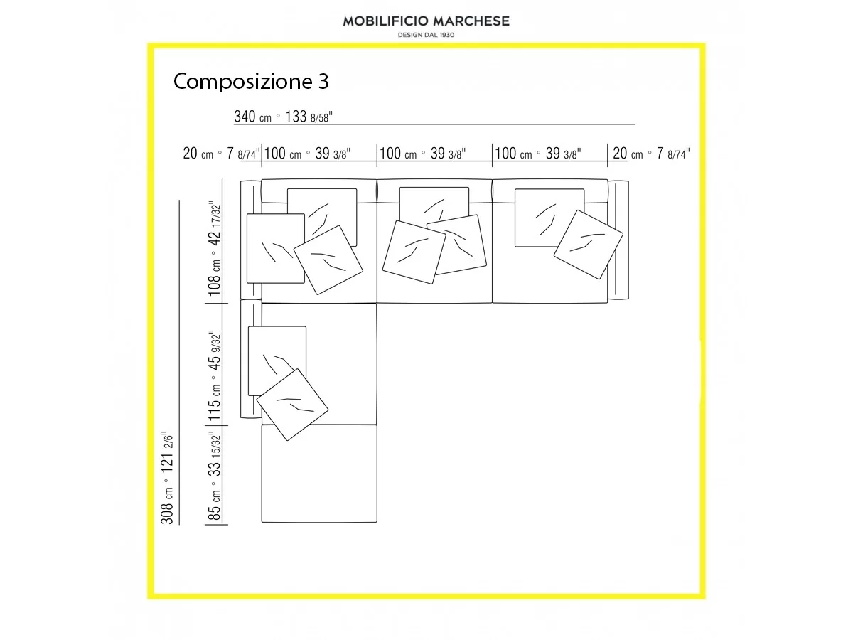 Newbridge Divano Flexform