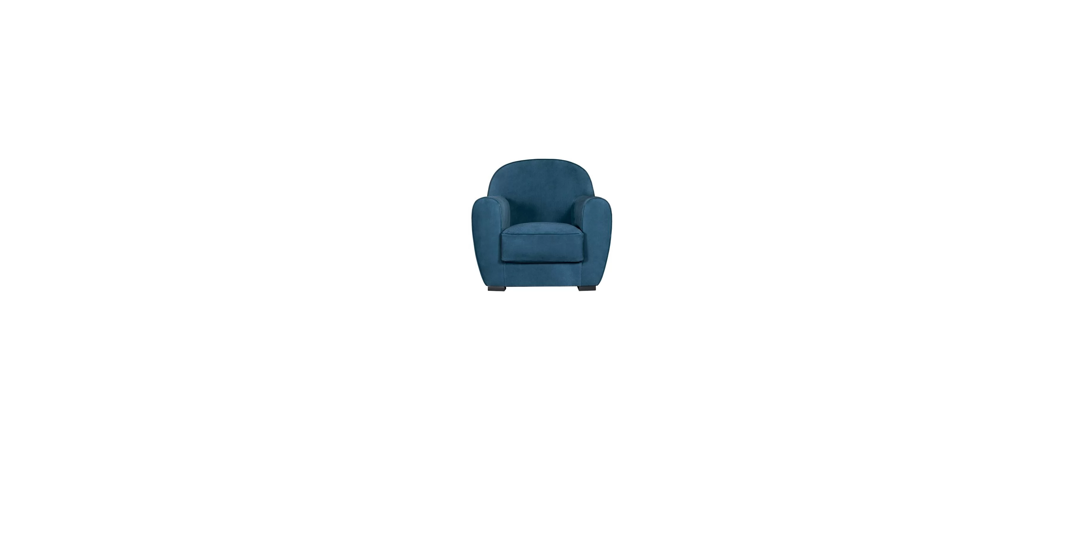Amburgo Baby leather armchair by Baxter Italy