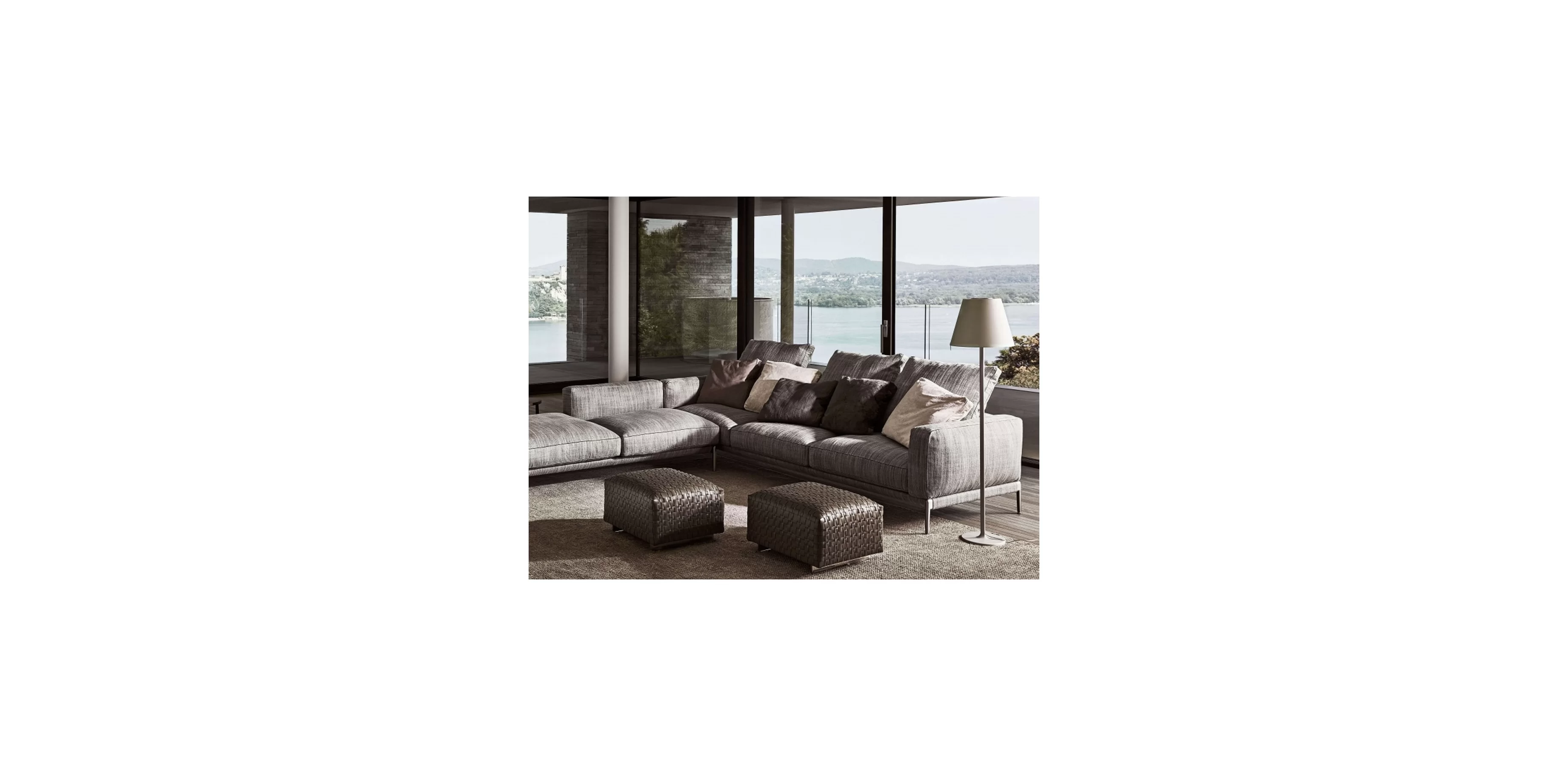 Flexform Romeo sofa: customized comfort