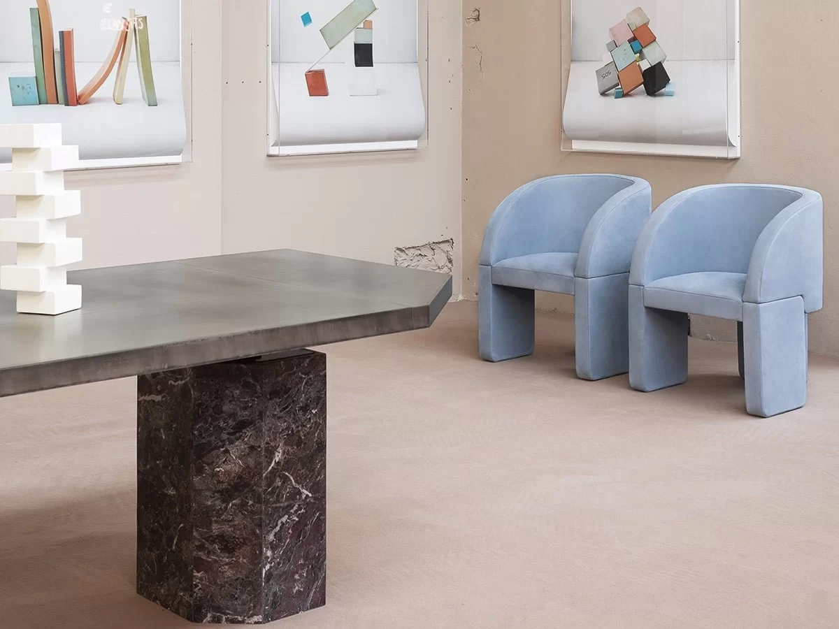 Lazybones chair by Baxter