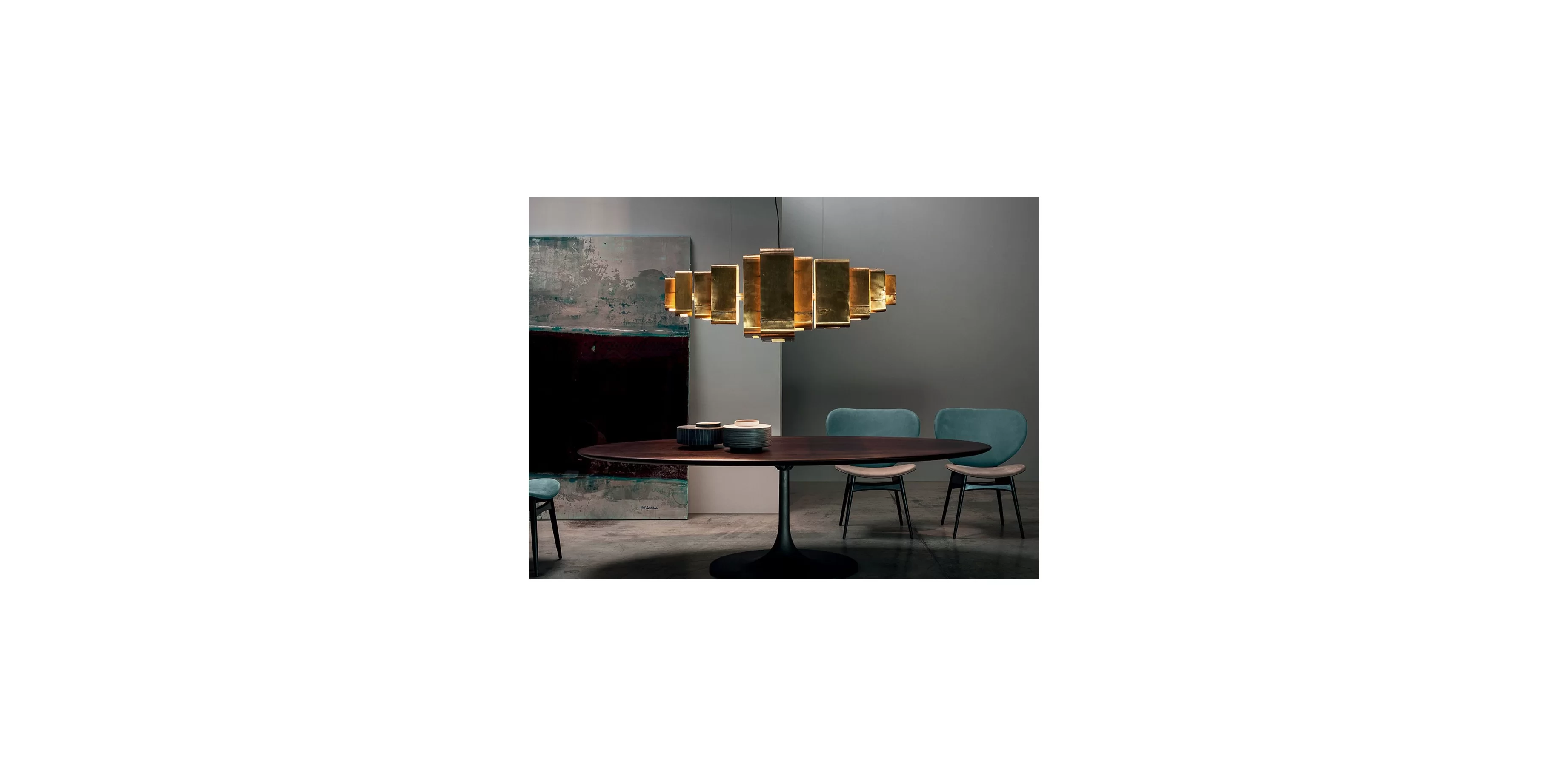Baxter Lais lamp on Mobilificio Marchese